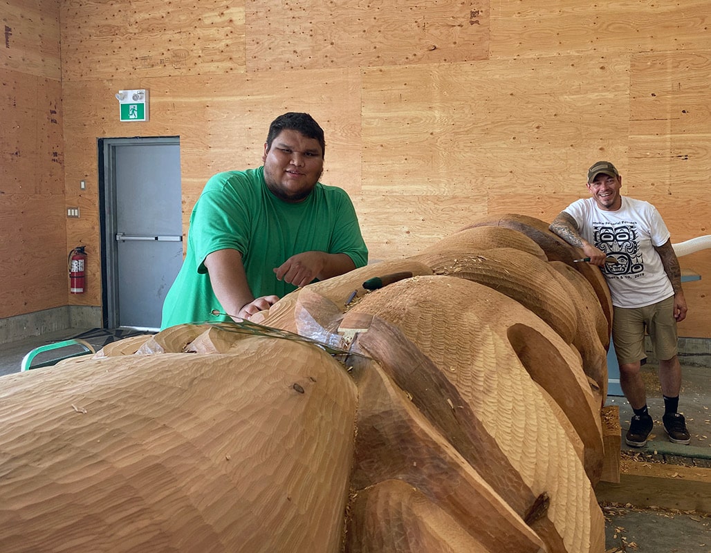 Big House Project - Gwa'sala-'Nakwaxda'xw Nations
